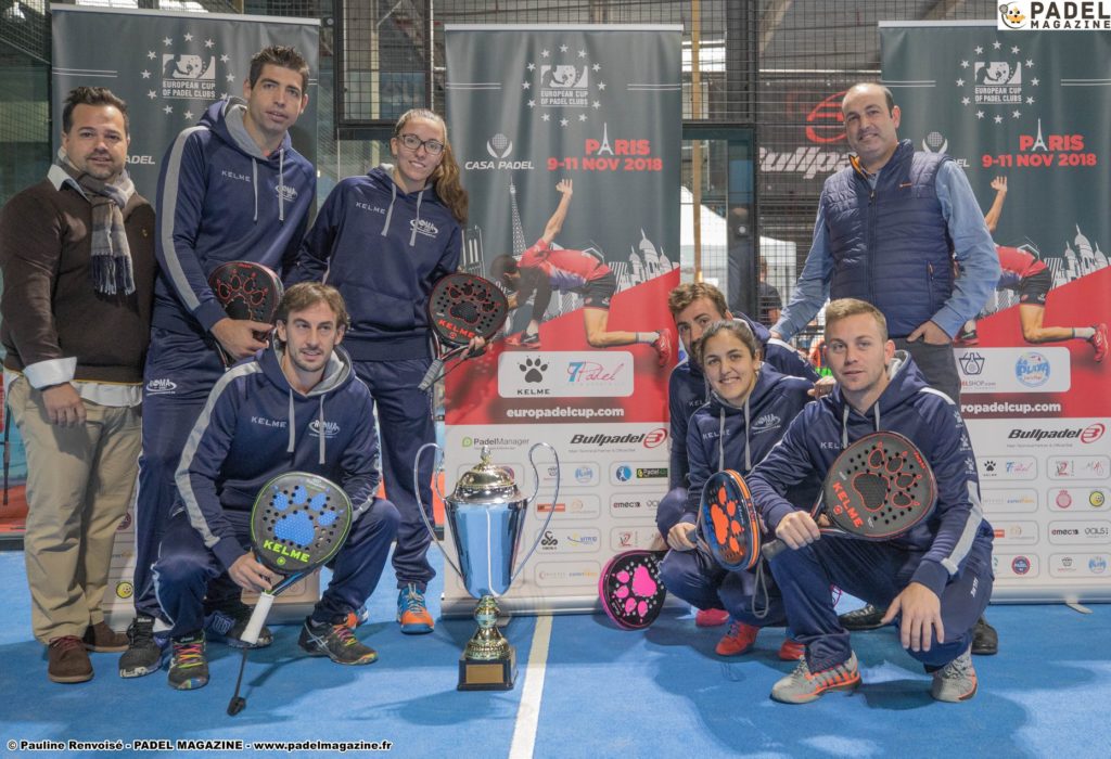 Teams 2018 - EUROPEAN CUP OF PADEL CLUBS
